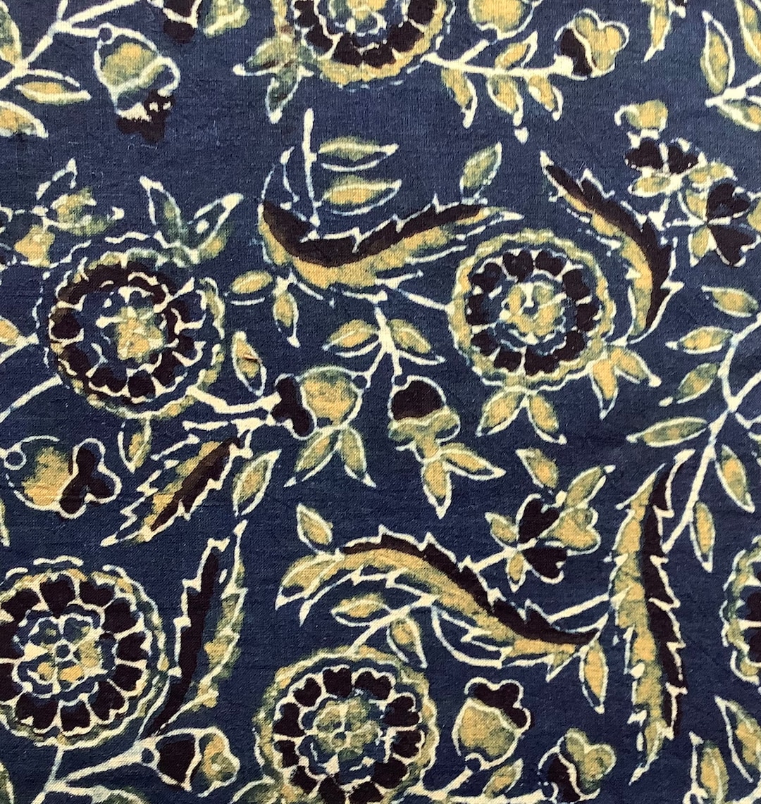Indian Block Print, Ajrakh Cotton Print, Block Print Fabric, Dress ...