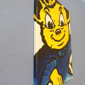 CAL Berkeley Oski Mascot Bear Painting. on Demand Art - Etsy
