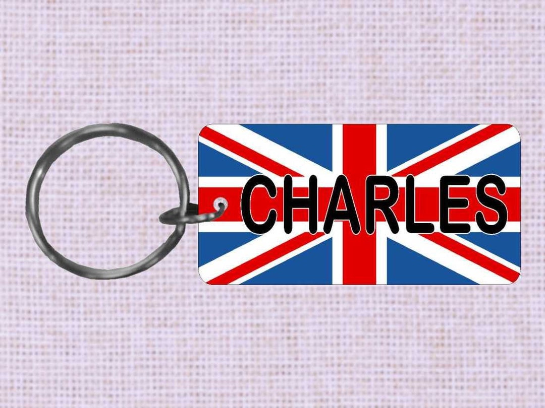 Personalized England (united Kingdom) Country Flag Keychain - Etsy