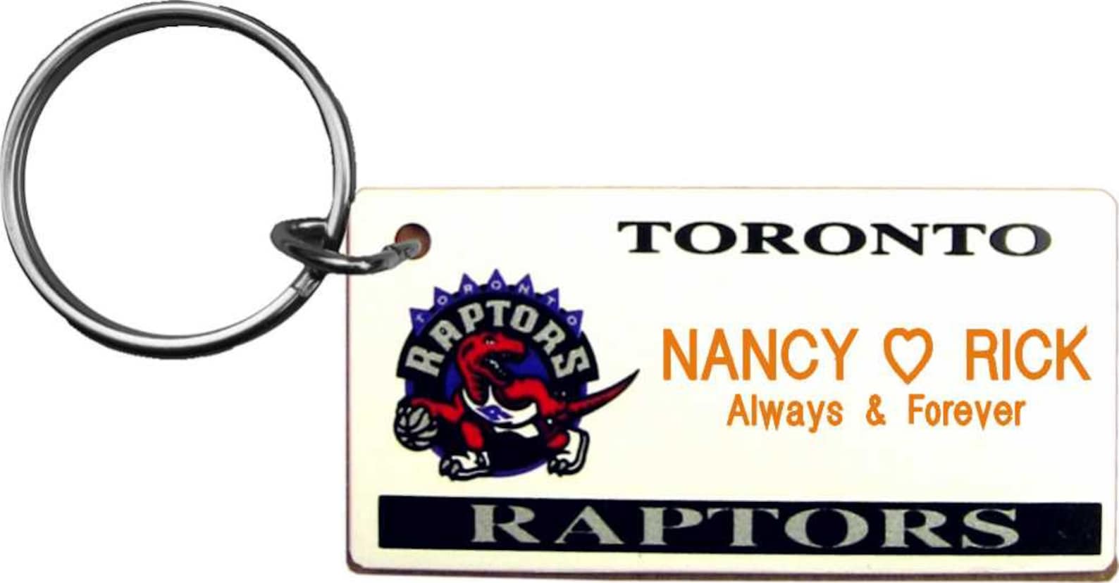 Personalized Toronto Raptors Keychain Key Ring Key Chain - Etsy