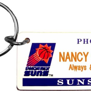 Personalized Phoenix Suns Keychain - Key Ring - Etsy
