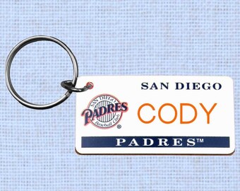 San Diego Padres Keychain - Etsy