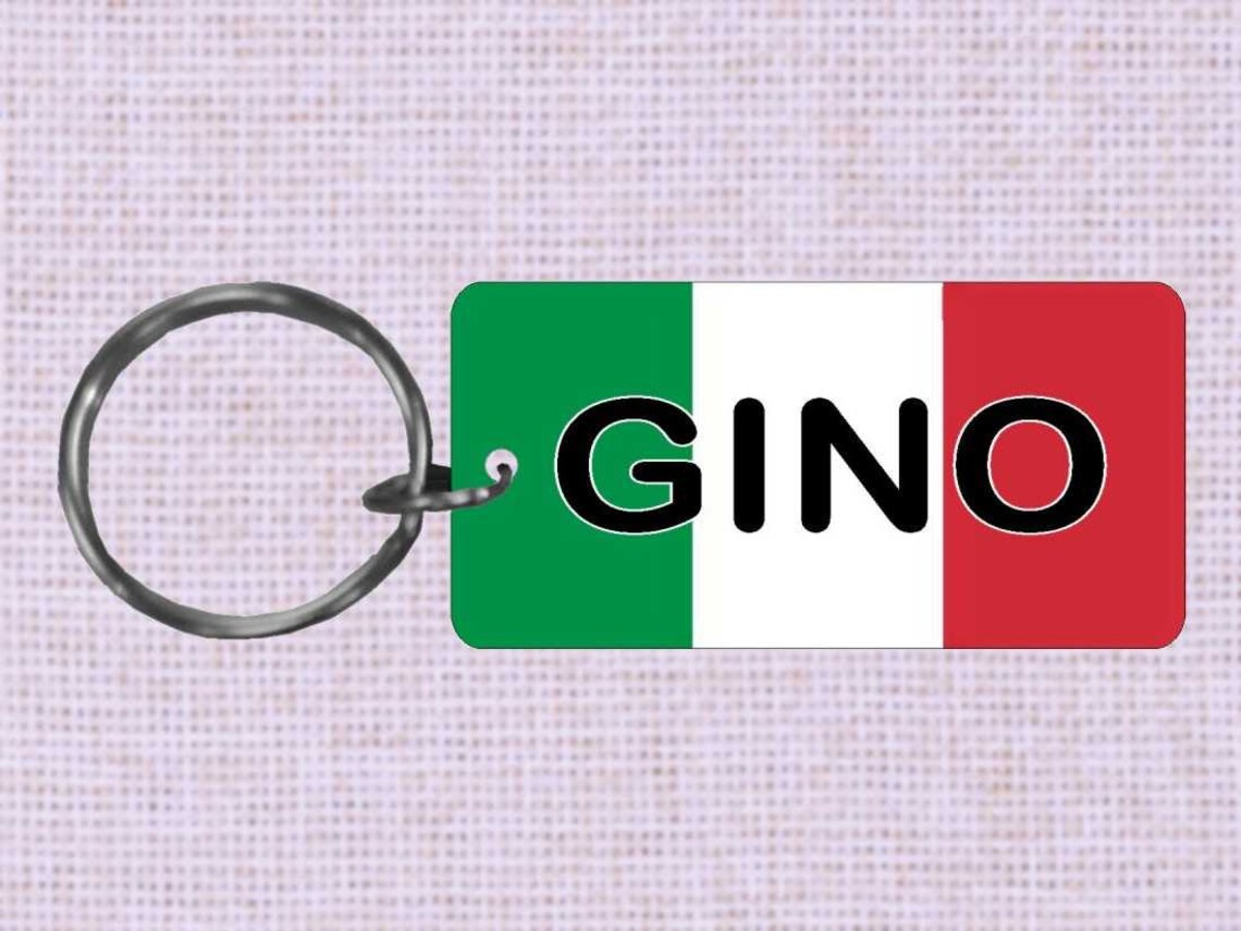 Personalized Italy Country Flag Keychain - Etsy