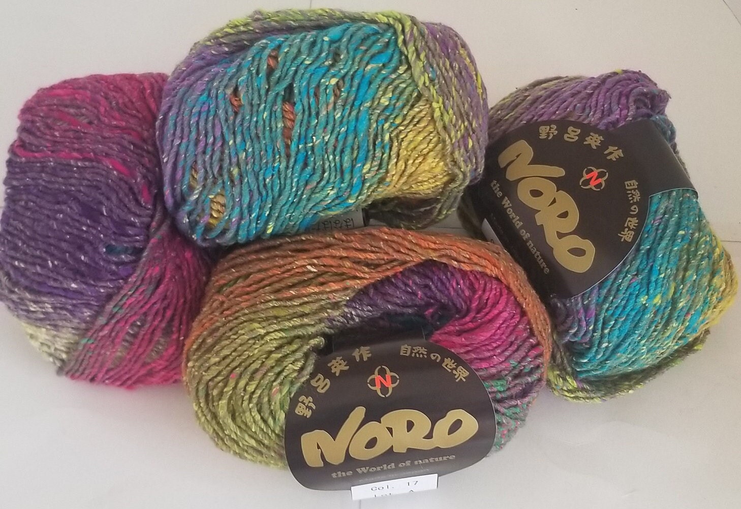 NORO hanabatake Wool/silk/mohair Blend With 126yds. per 50g Skein ...