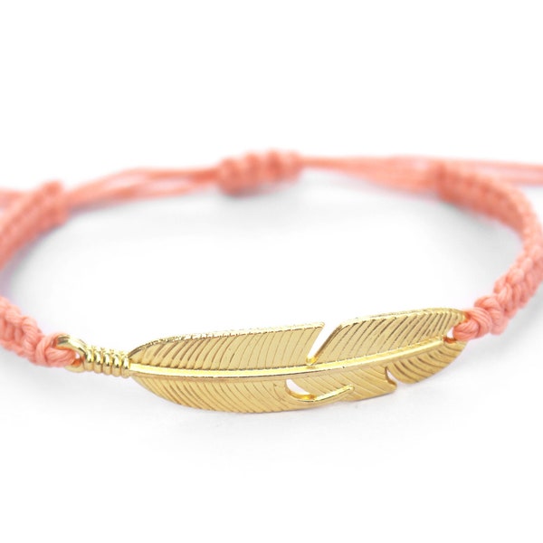 Feather Bracelet - Etsy