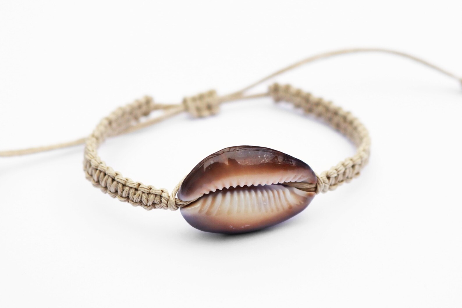 Cowrie Shell Bracelet / Large Cowry Bracelet / Ocean Bracelet | Etsy