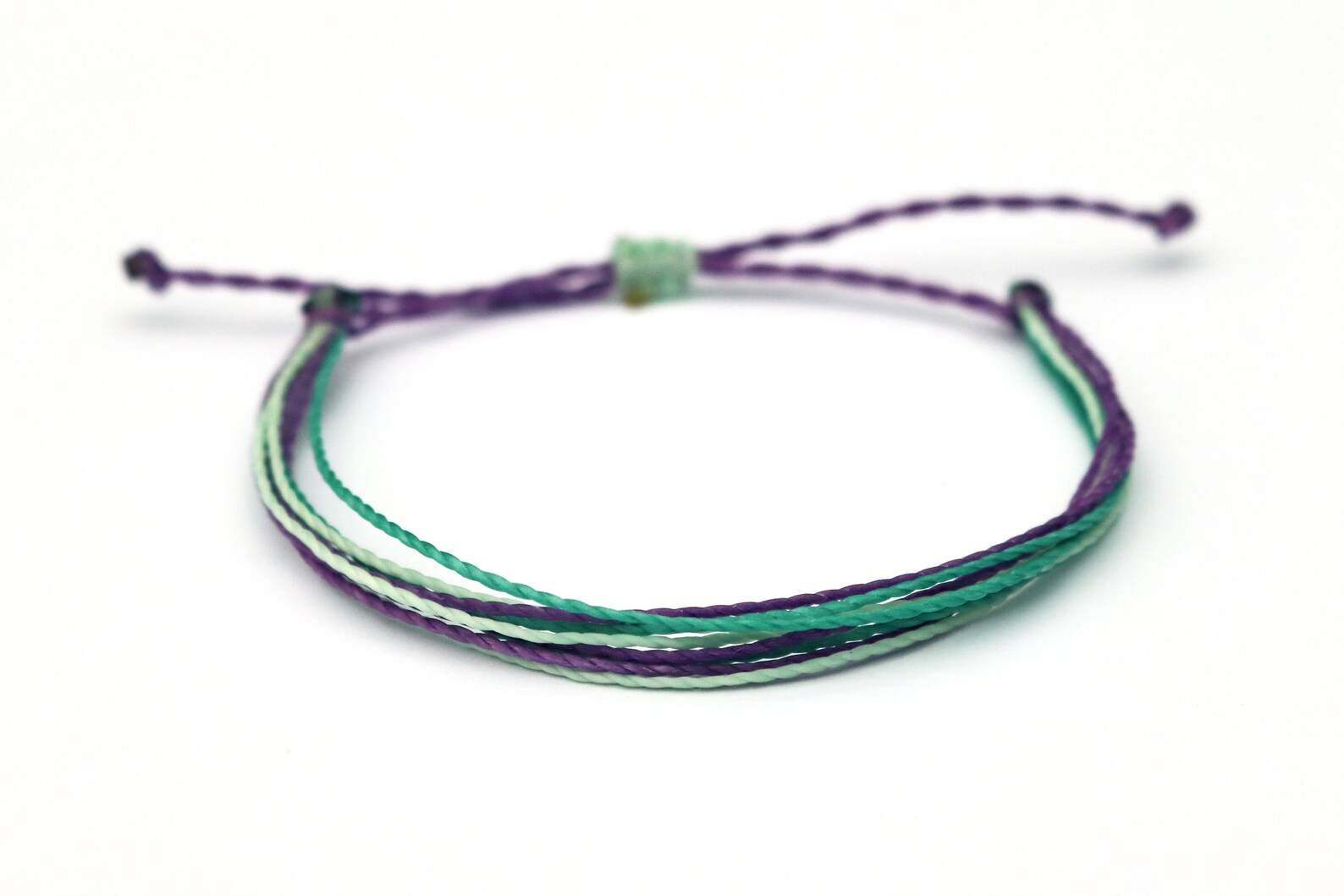 Custom Multicolor String Bracelet / Colorful Waterproof Bracelet ...