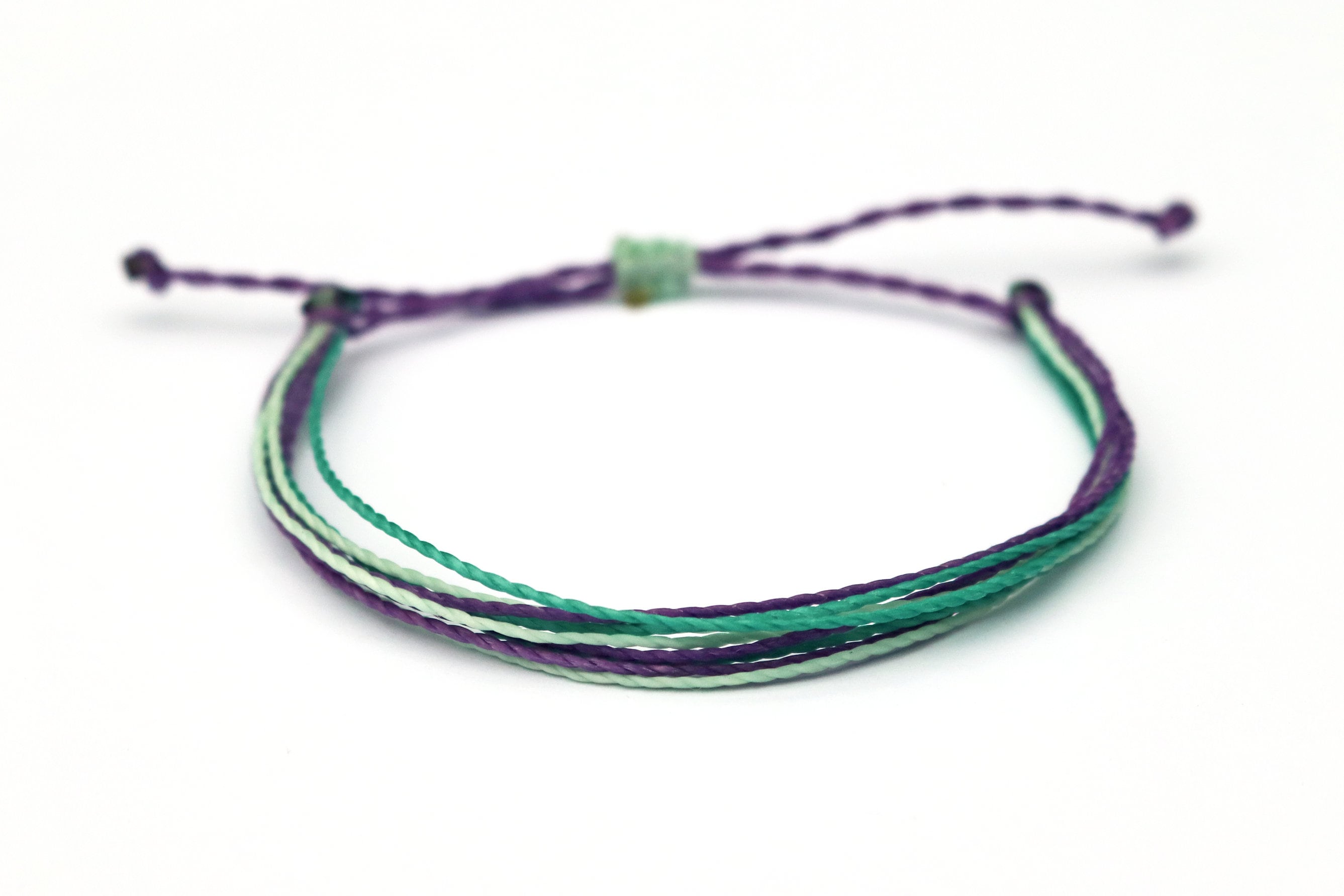 Custom Multicolor String Bracelet / Colorful Waterproof | Etsy