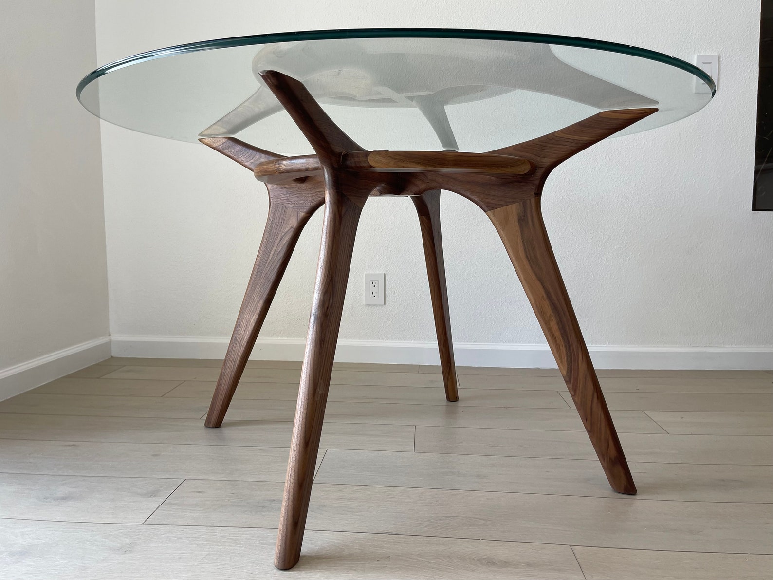 Pearsall Style Sculptural Compass Dining Table - Etsy