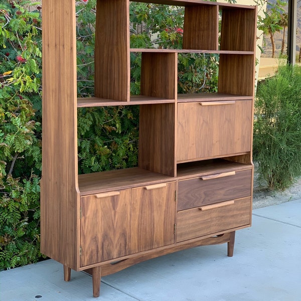 Mid Century Room Divider - Etsy