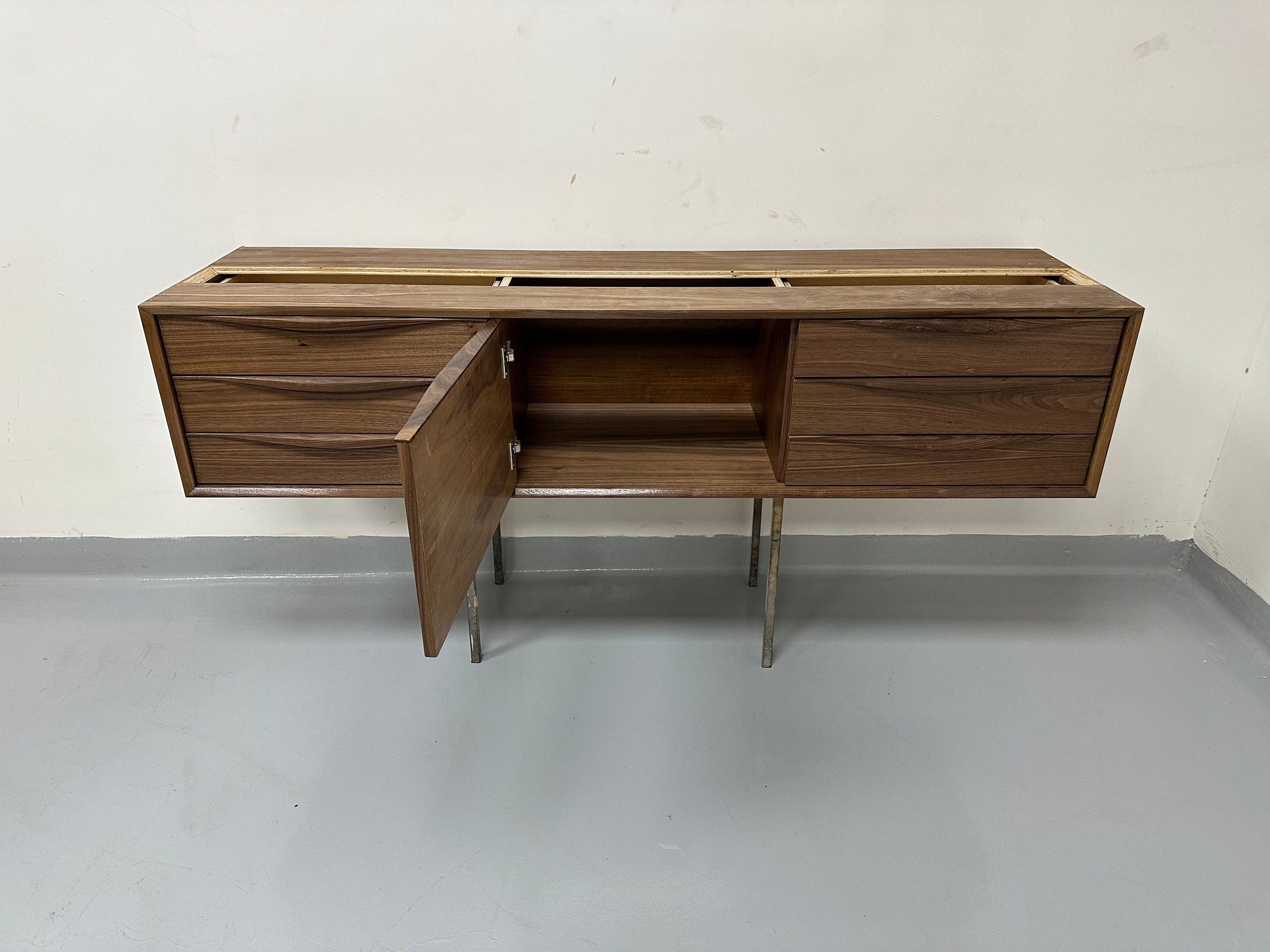 70" Mid Century Floating Vanity - Etsy