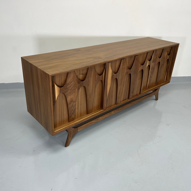 Mid Century Modern Media Console - Etsy