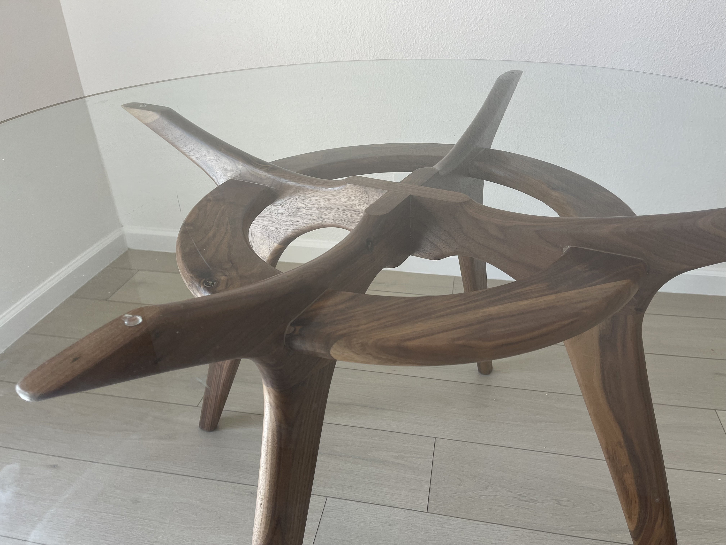 Pearsall Style Sculptural Compass Dining Table - Etsy