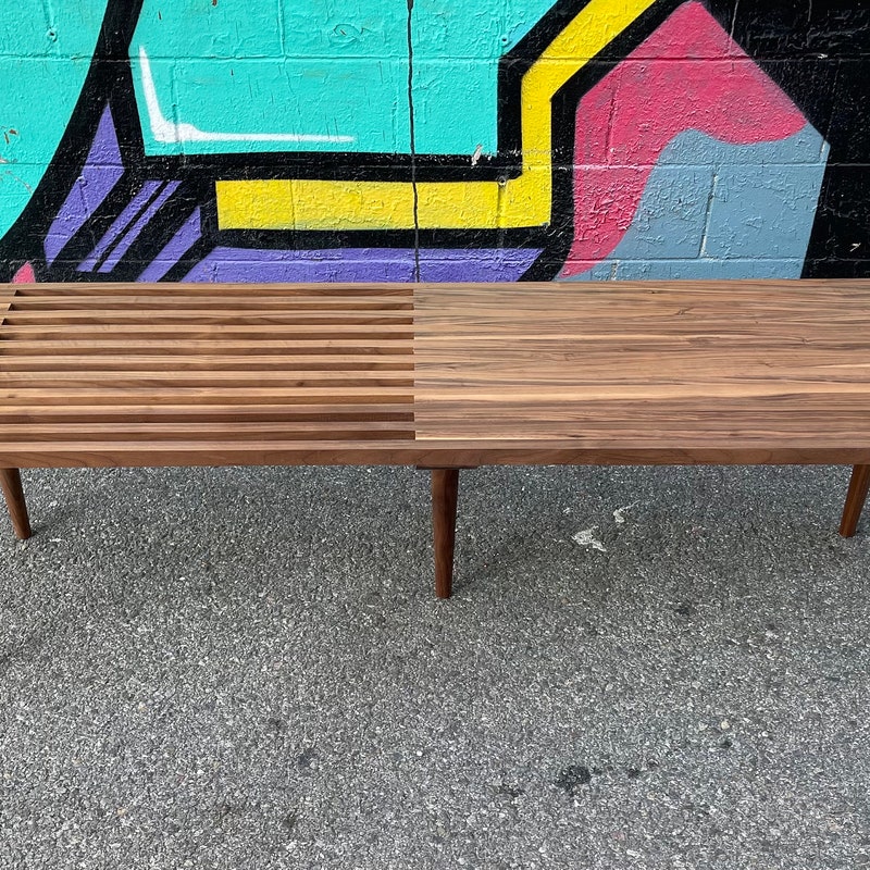 Slat Bench - Etsy