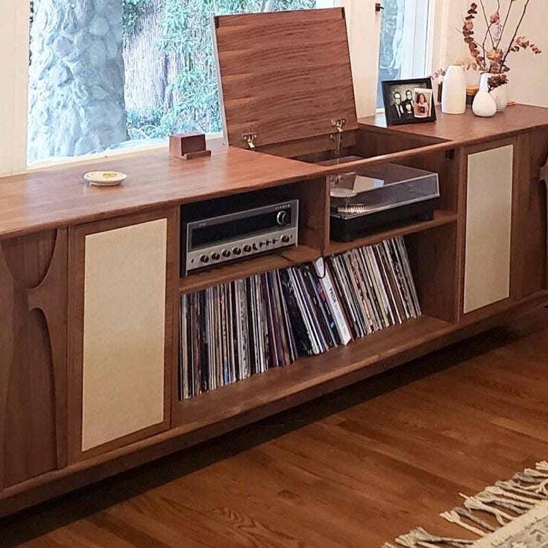 Record Player Console - Etsy