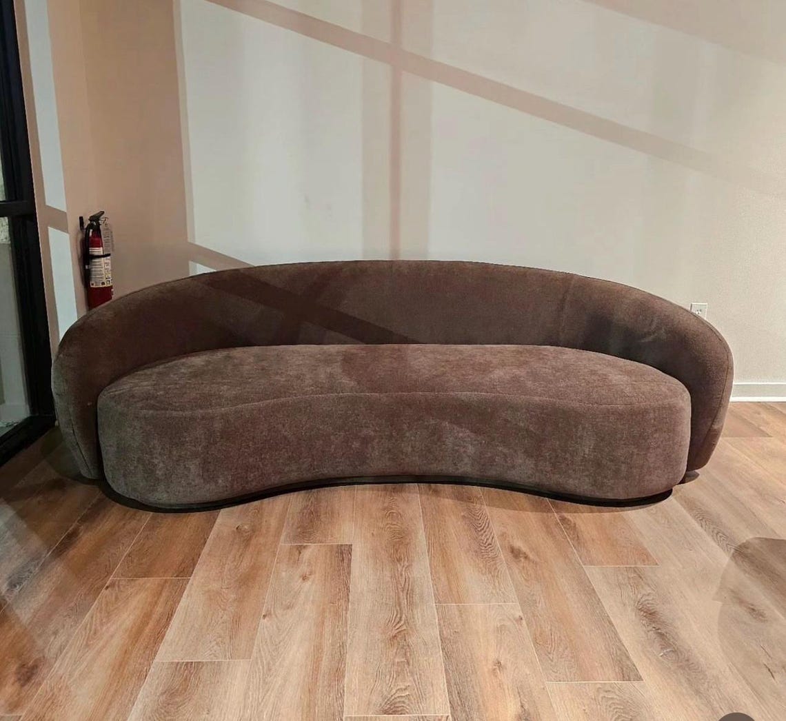 Custom Hugger Sofa - Etsy