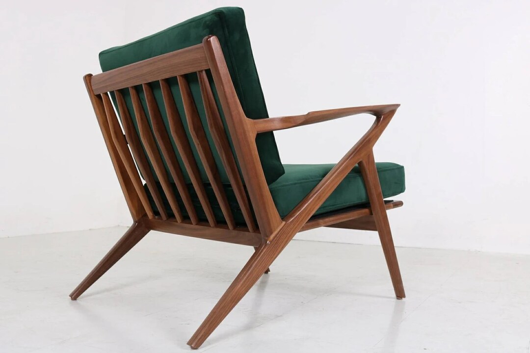 Handmade Solid Walnut Z Chair ( Free Shipping ) - Etsy