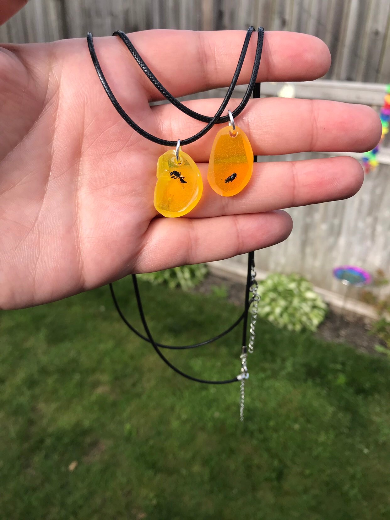 Insect in Amber Resin Jurassic Park Amber Dino DNA Jurassic | Etsy