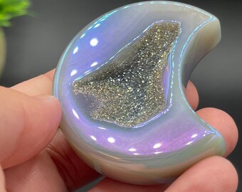 Angel Aura Agate - Etsy