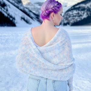 KNITTING PATTERN ** Cloudscape Sweater Scarf, Scarf With Sleeves, Sneed ...