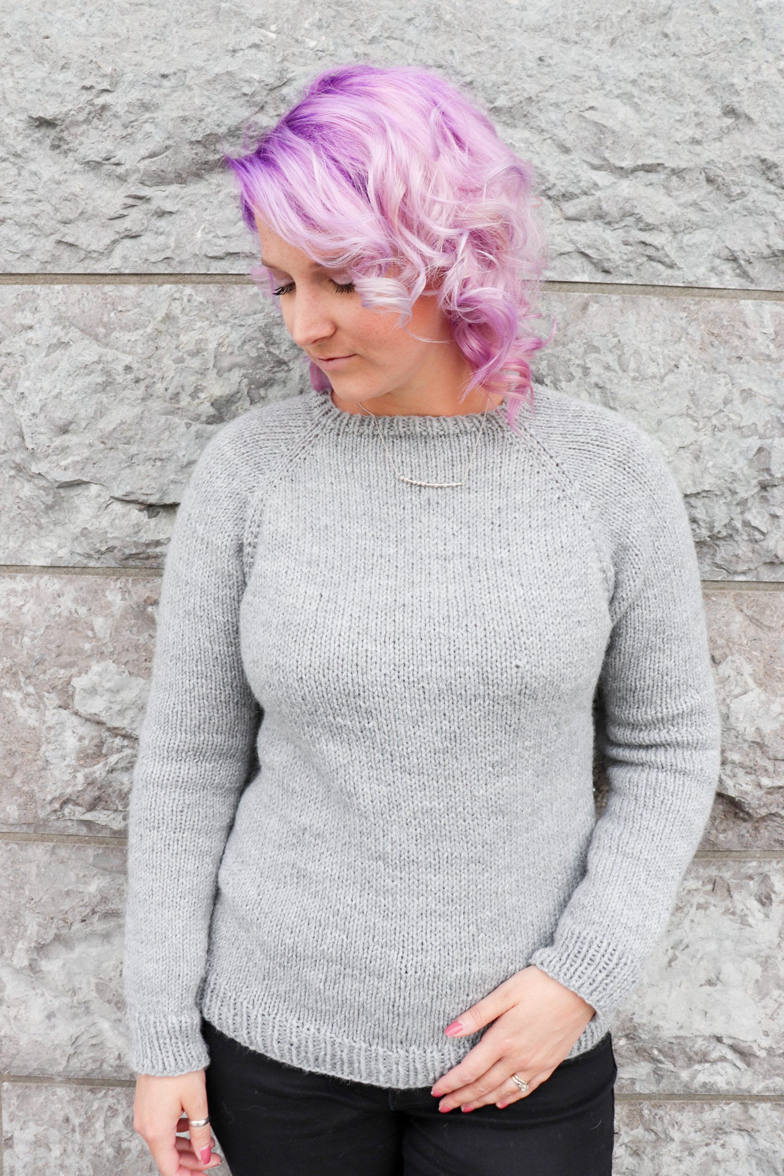KNITTING PATTERN ** Stockinette Beginner Raglan Lite, Beginner Raglan ...