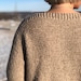 KNITTING PATTERN* Crossback Sweater, Reversible Knit Sweater Pattern ...