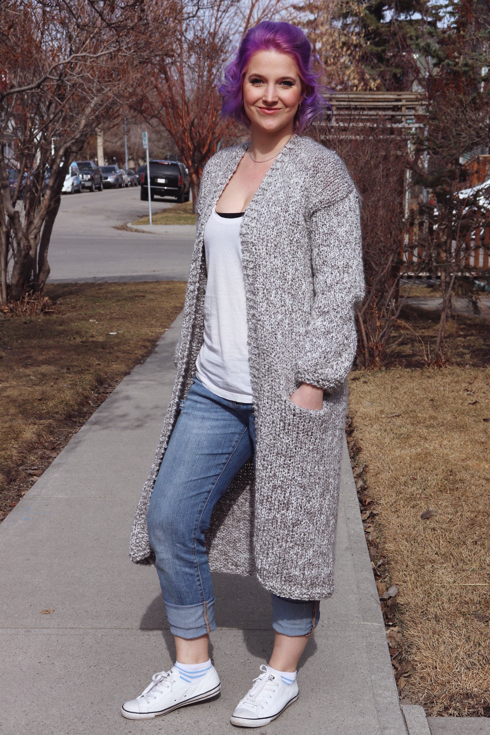 Knitted Duster With Hood Pattern - Etsy