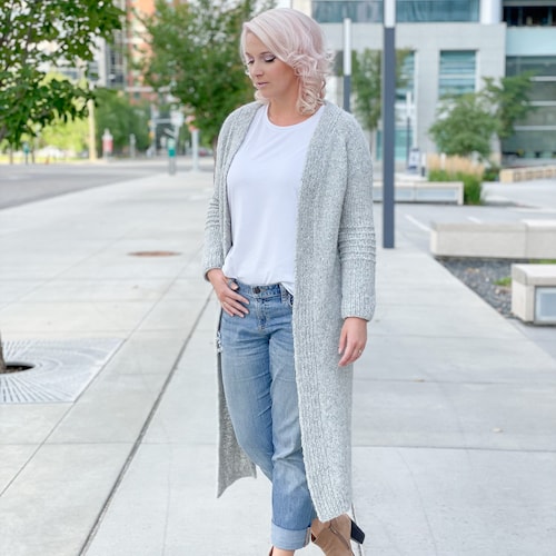 KNITTING PATTERN Ridgeline Duster Long Duster Cardigan | Etsy