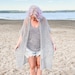 KNITTING PATTERN ** Lakeside Beach Wrap, Swimsuit Wrap, Knit Beach Wrap ...