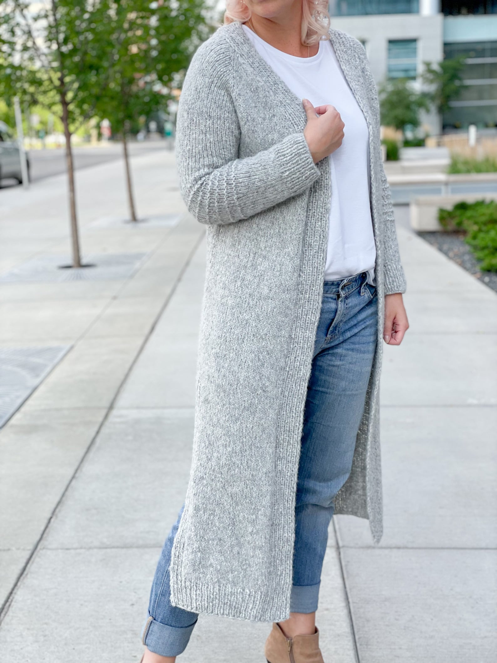KNITTING PATTERN Ridgeline Duster Long Duster Cardigan - Etsy Canada