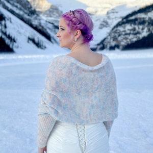 KNITTING PATTERN ** Cloudscape Sweater Scarf, Scarf With Sleeves, Sneed ...