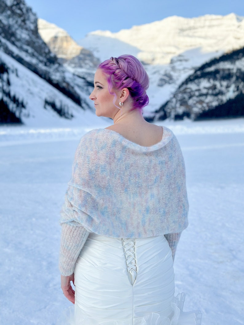 KNITTING PATTERN ** Cloudscape Sweater Scarf, Scarf With Sleeves, Sneed ...
