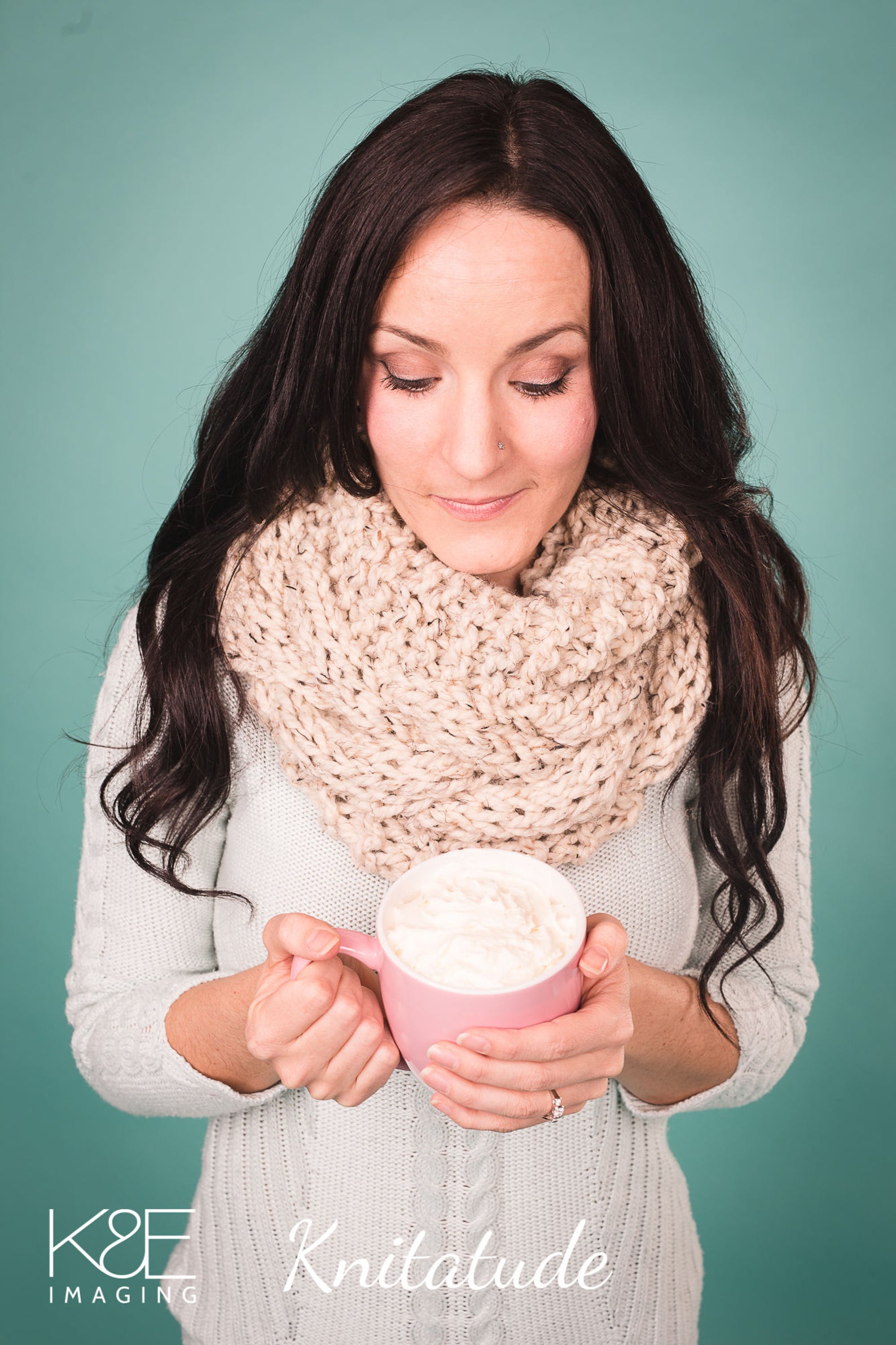 KNIT PATTERN Braided Bae Cowl Knit Pattern Knitting Cowl - Etsy