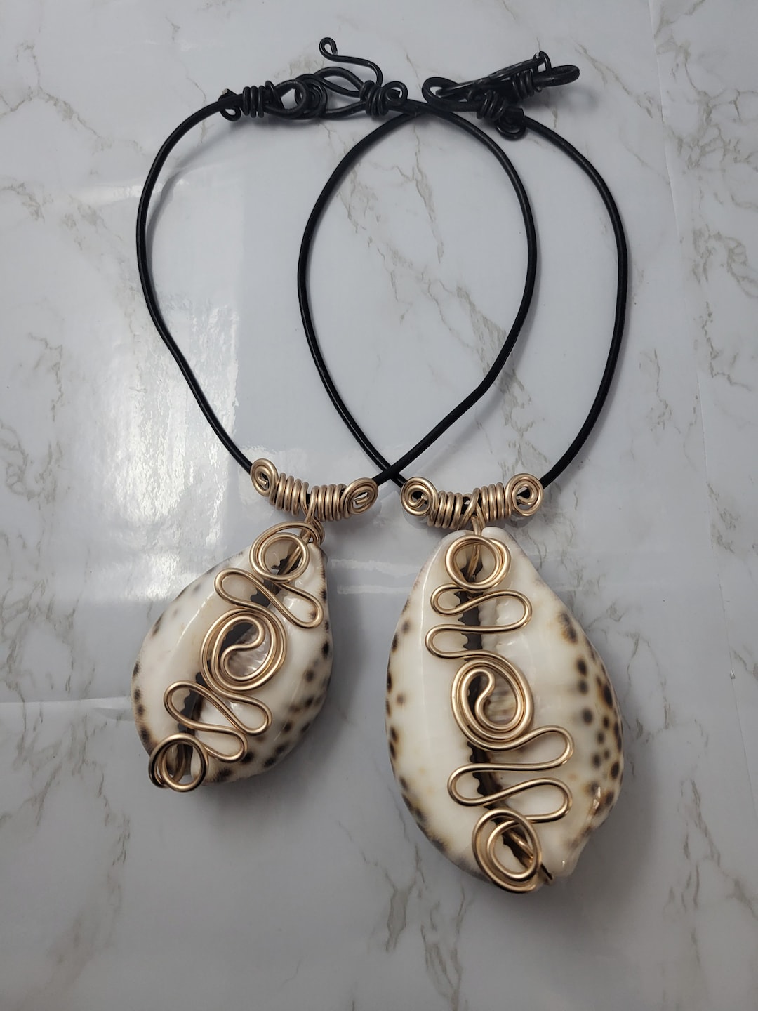 Cowrie Shell Necklace, Necklace, Cowrie Shell, Sea Shell Necklace ...