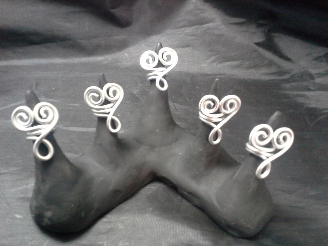 5 Pc Set Loc Jewelry, Dreadlock Cuff, Dreadlock Beads, Dread Coil, Wire ...