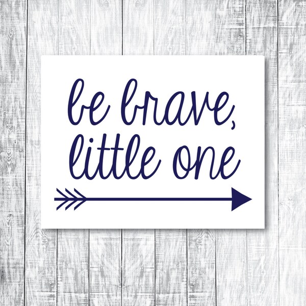 Be Brave Little One - Etsy