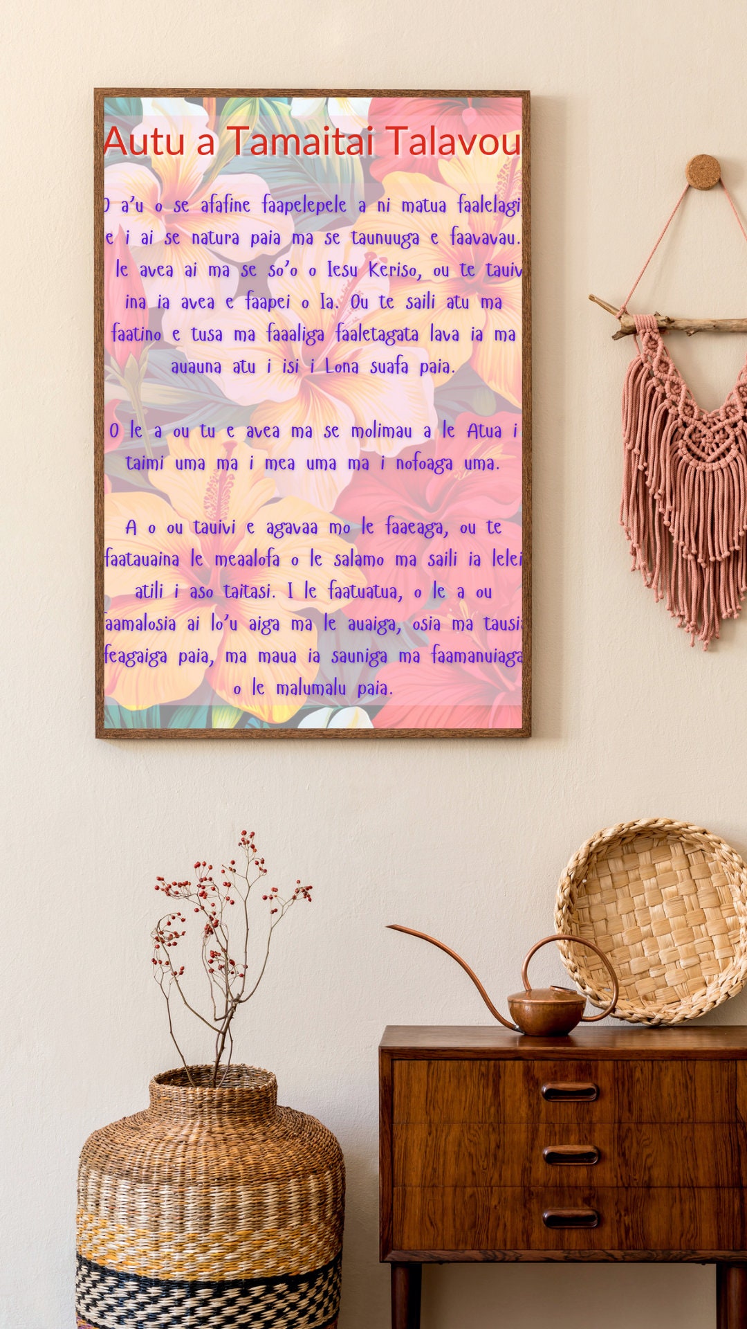 Samoan LDS Young Women Theme Poster - SAMOAN, - Etsy