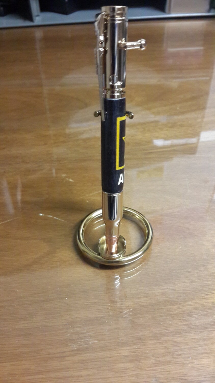 Bolt Action US ARMY Inlay / 24kt Gold Pen - Etsy