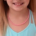 Stretchy Necklaces, Girls Necklace, Toddler Necklace for Girls, Toddler ...