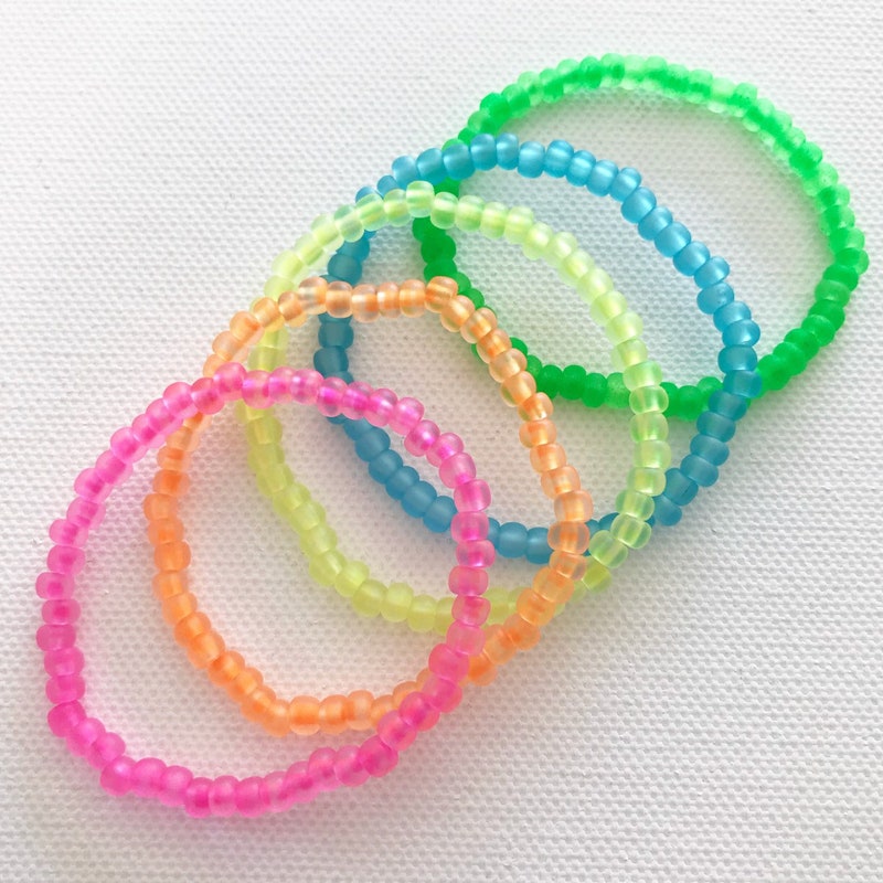 Neon Bracelet - Etsy