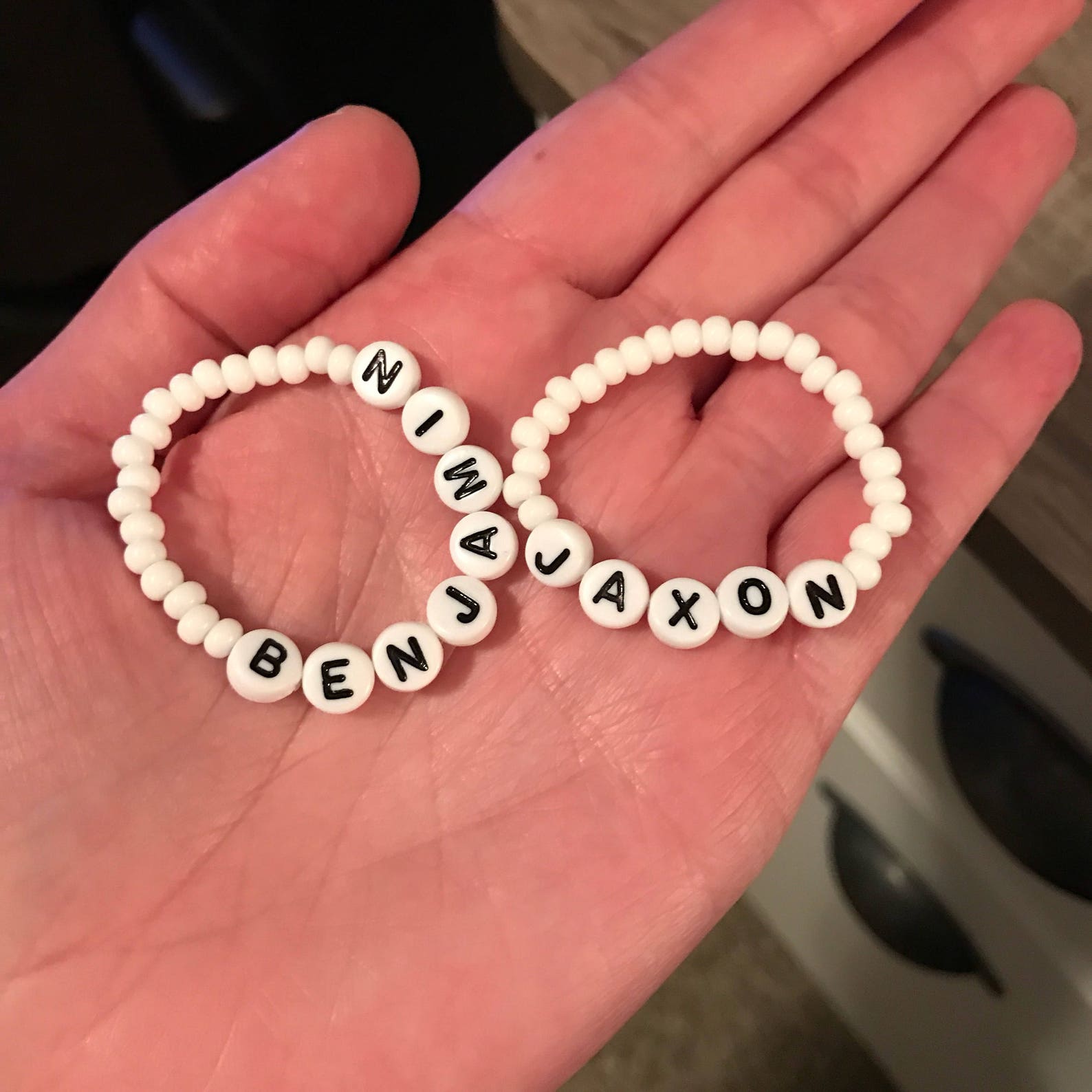 Twin Bracelets Twin Baby Gifts Newborn Twin Outfits Twin ID | Etsy