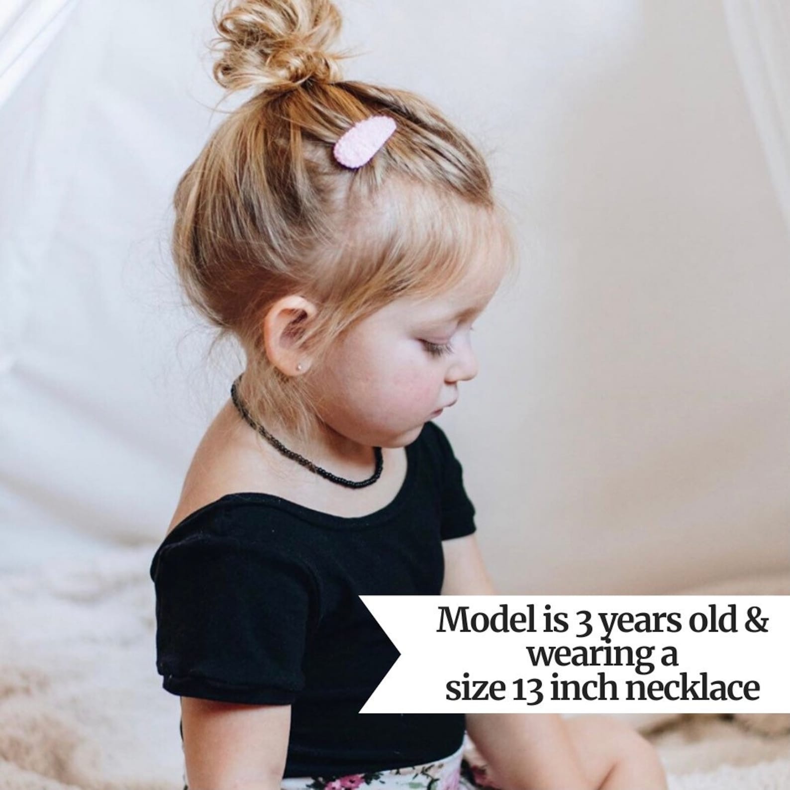 Stretchy Necklaces, Girls Necklace, Toddler Necklace for Girls, Toddler ...