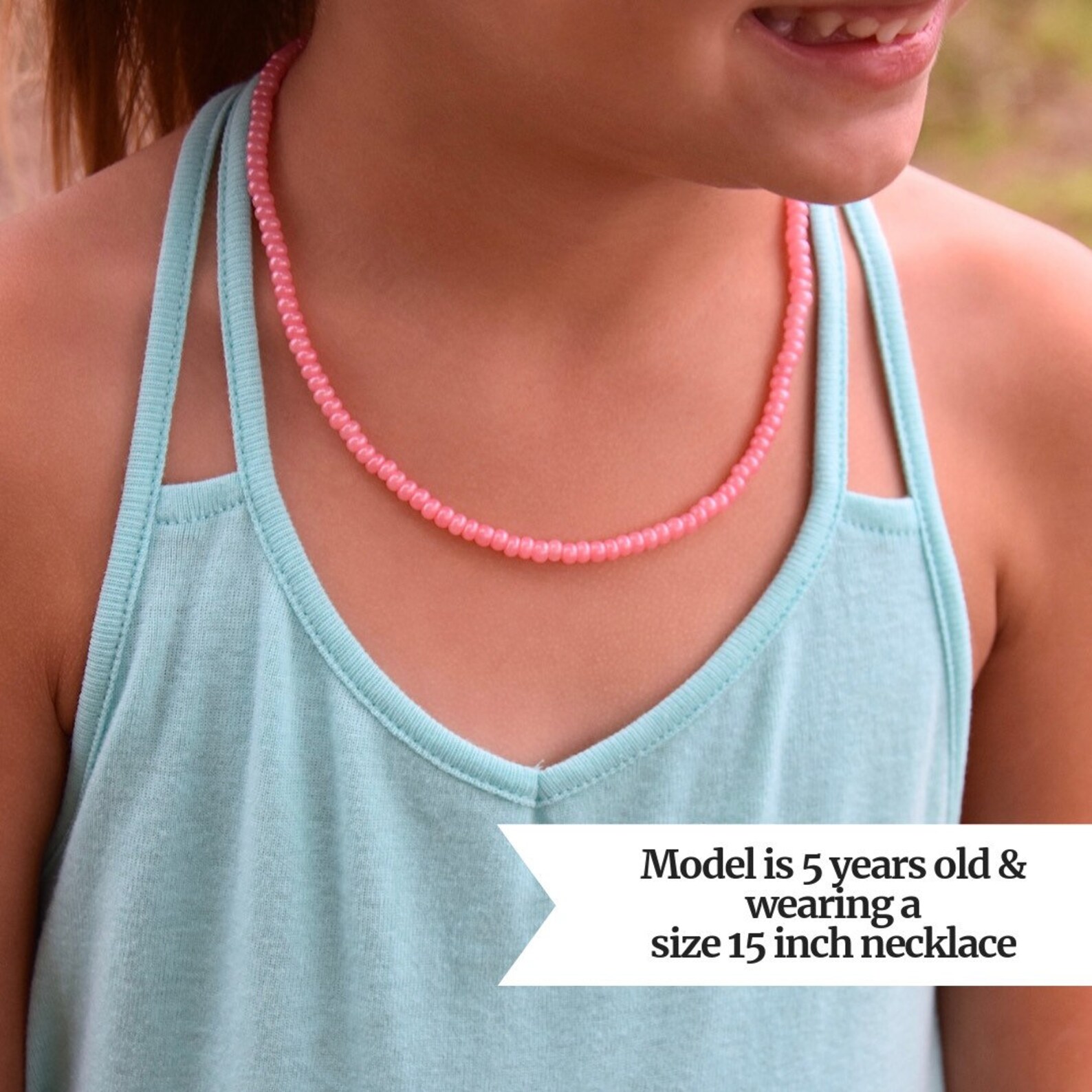Stretchy Necklaces, Girls Necklace, Toddler Necklace for Girls, Toddler ...