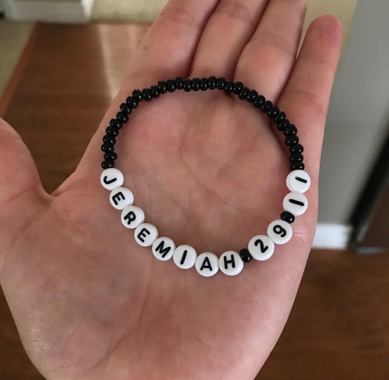 Custom Word Bracelet Custom Message Bracelet Personalized | Etsy