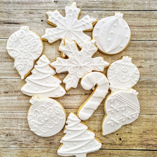 Cookies for Santa Sugar Cookies/ Decorated Christmas Sugar - Etsy