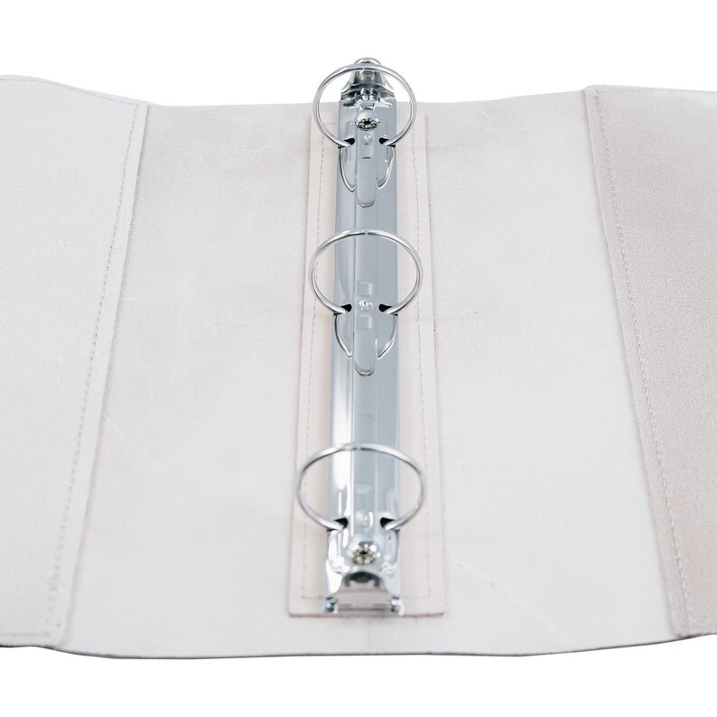 Soft Leather Binder 8.5 X 11 3-ring - Etsy