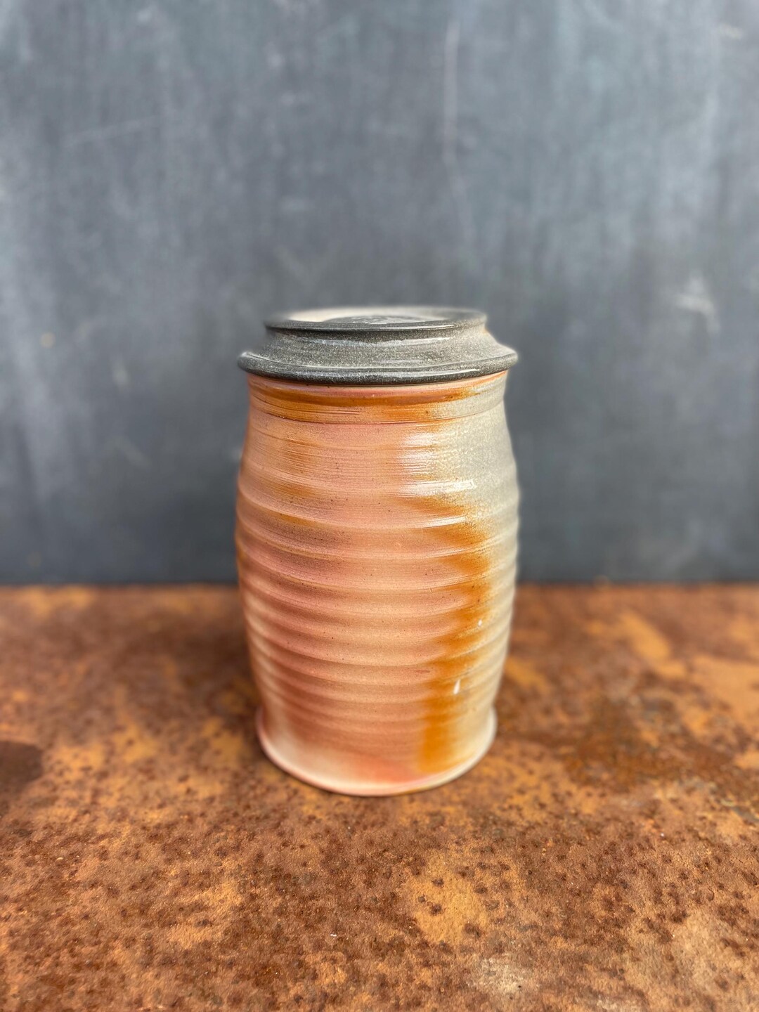Soda Fired 2 Quart Ceramic Fermentation Crock- DIY Ferment in This ...