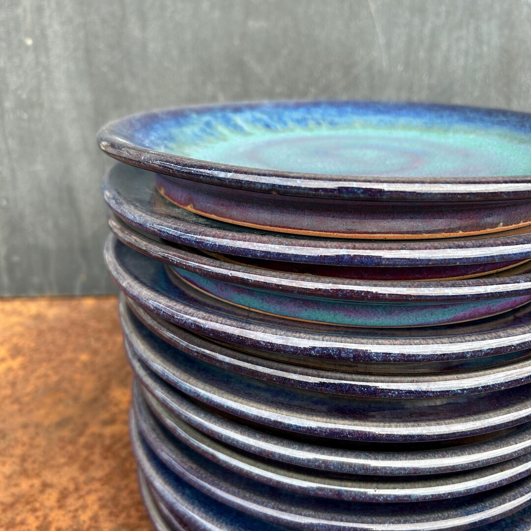 Ready to Ship! 9 3/4-10” Pottery Dinner Plates. Hand Thrown Ceramic ...