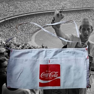 COCA-COLA VENDORS Apron Football, Baseball Stadium Enjoy Coca-cola ...