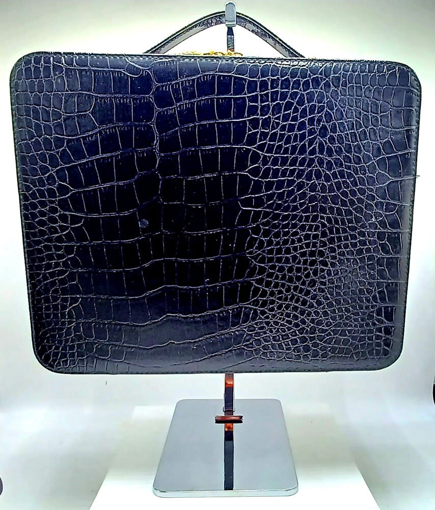 Chrome COUNTER TOP RACK Store Fashion Boutique Adjustable Height Stand ...